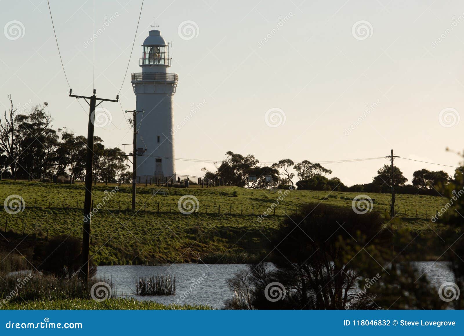 View of Table Cape Lighthouse Stock Photo - Image of architecture ...