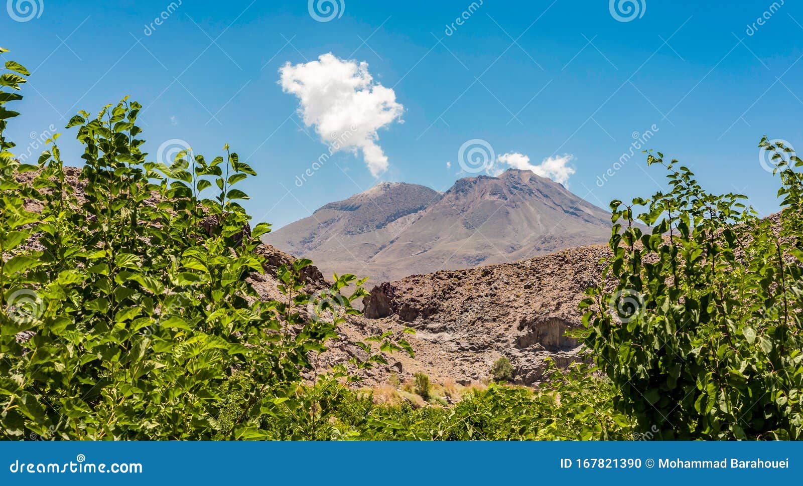 Taftan volcano in iran stock photo. Image of america - 167821390