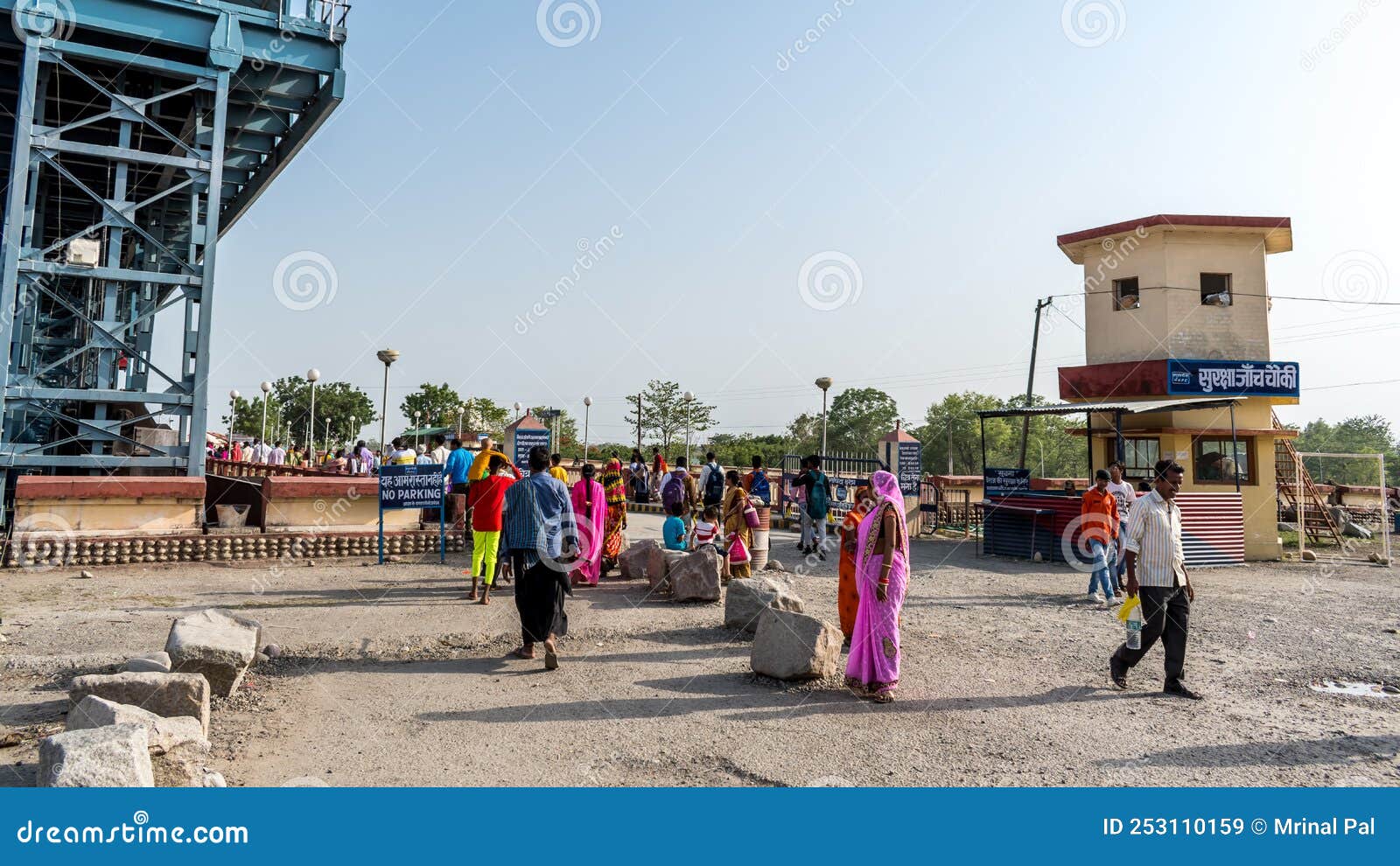 Tanakpur Hydroelectric Project, Tanakpur Dam Editorial Stock Image ...