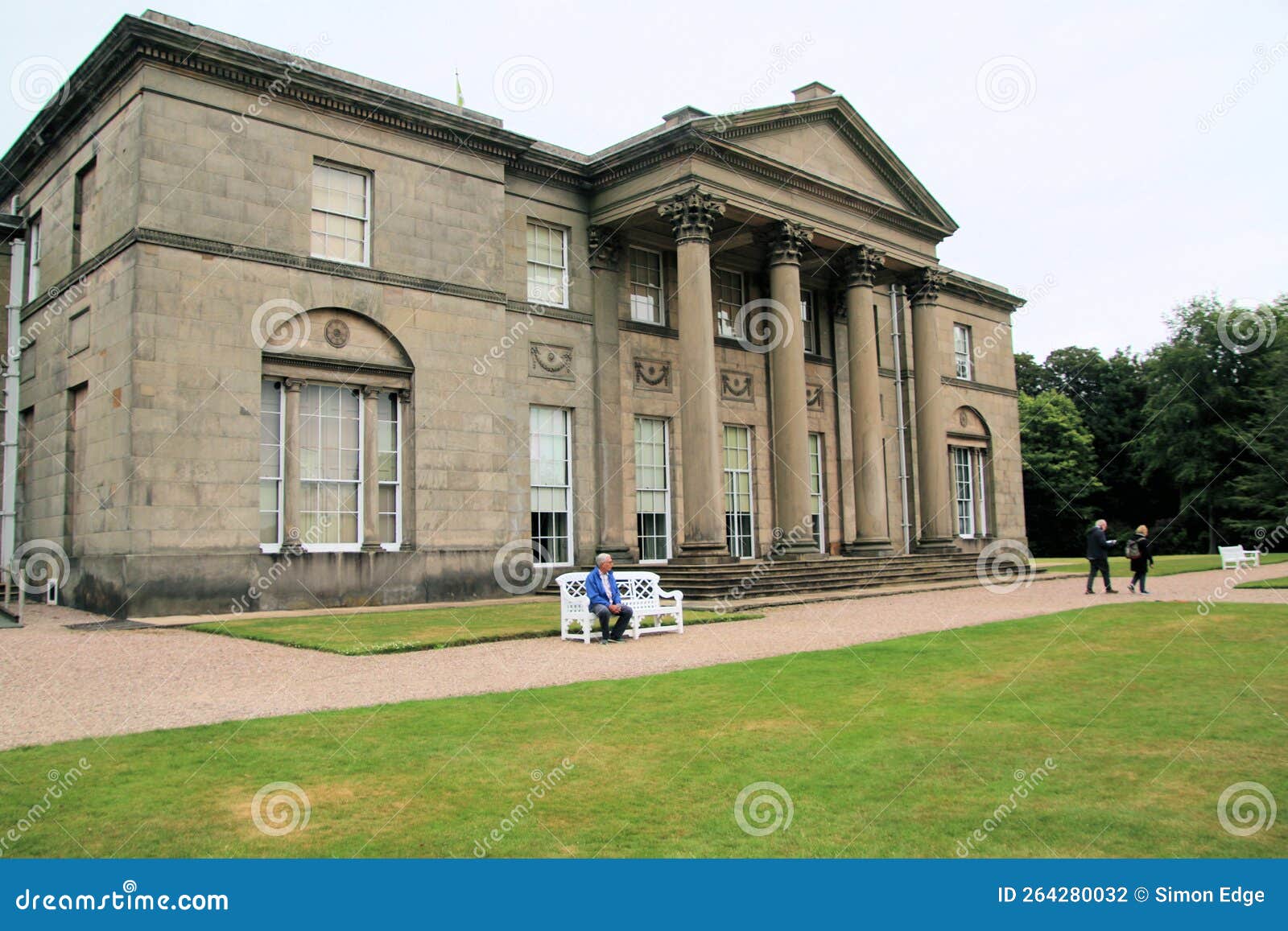 A View of Tatton Park in Cheshire Editorial Photography - Image of view ...