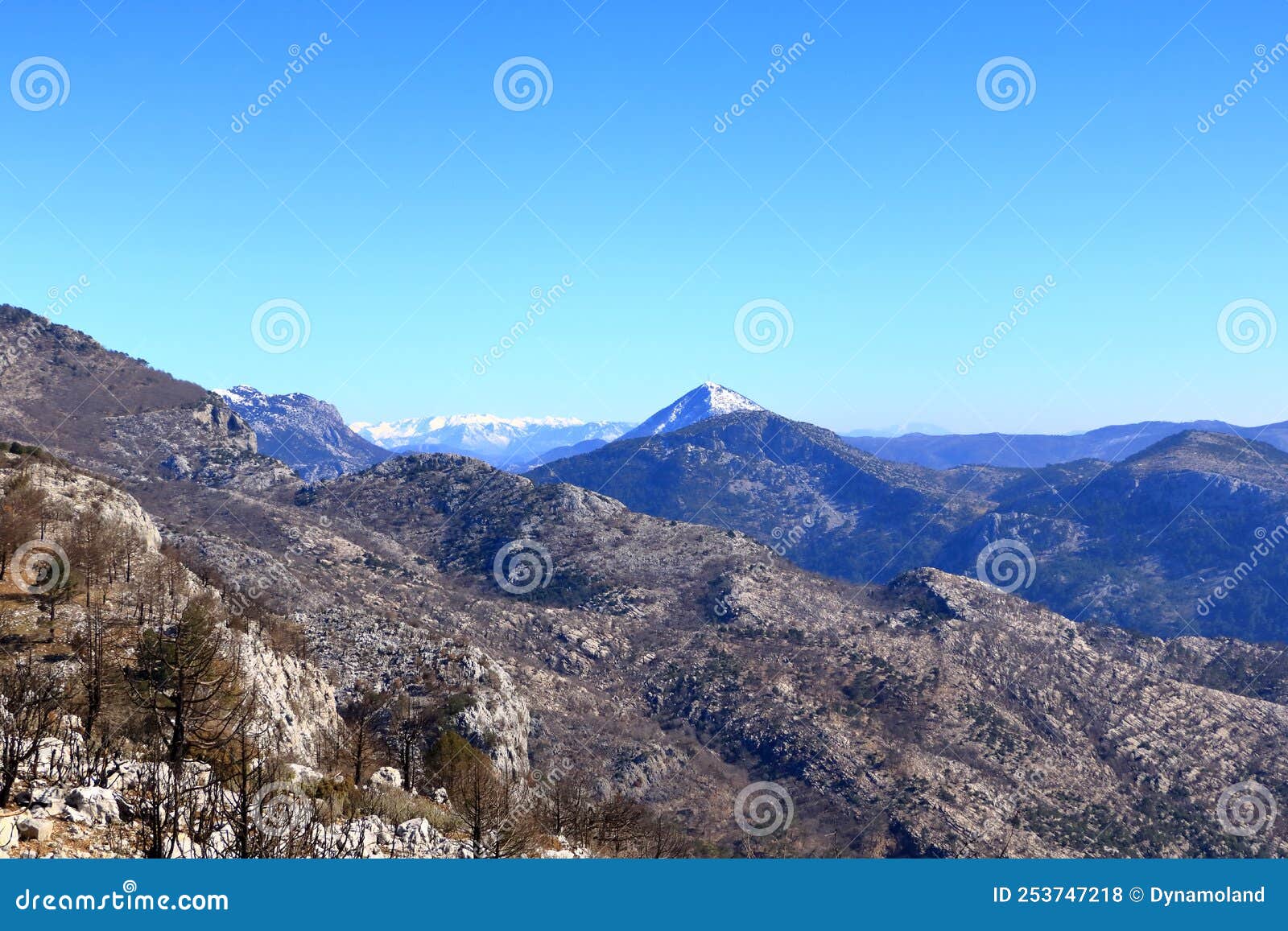 View on the Taurus Mountains. Turkey Stock Photo - Image of land ...