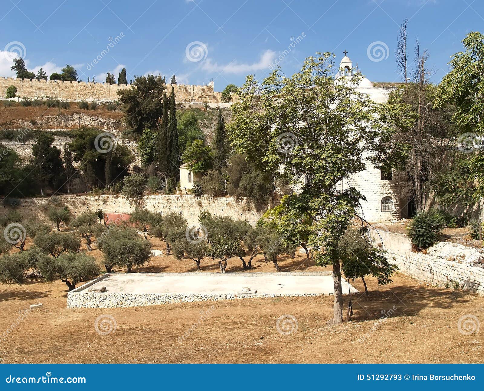 View of the Temple Mountain. Jerusalem, Israel Stock Image - Image of ...