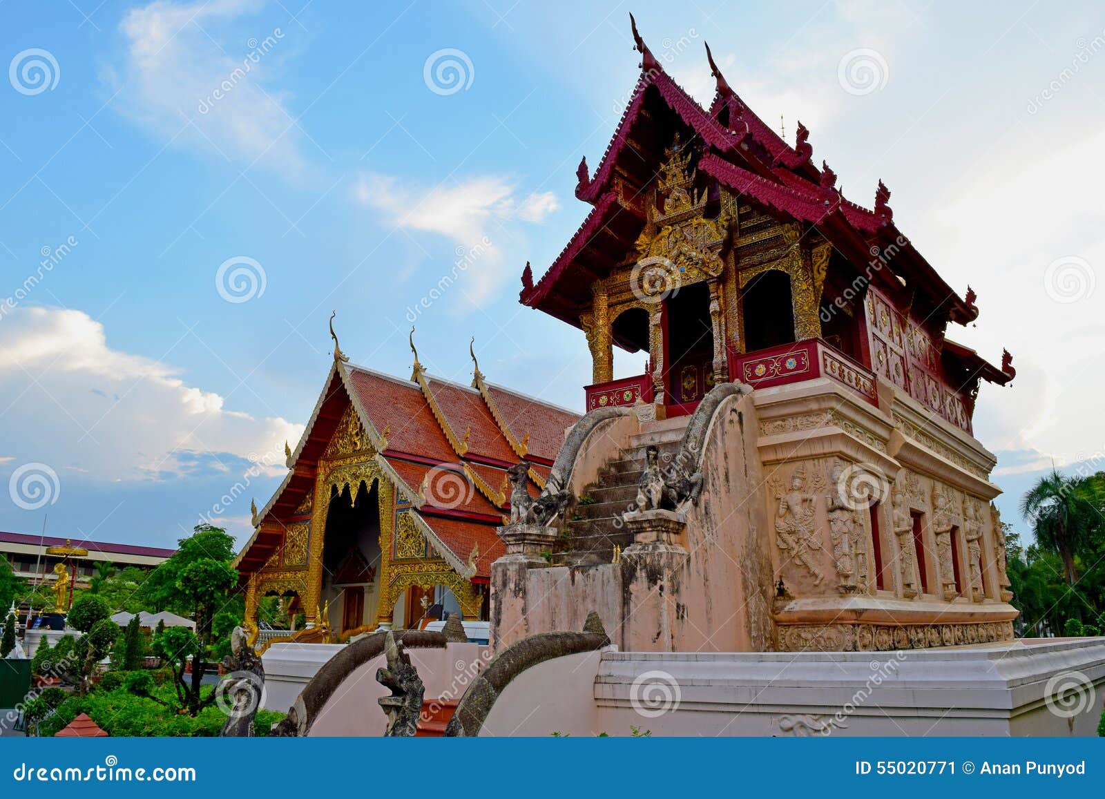 A View Of The Temple Of Love, An Extended Rock Garden Topped With A ...