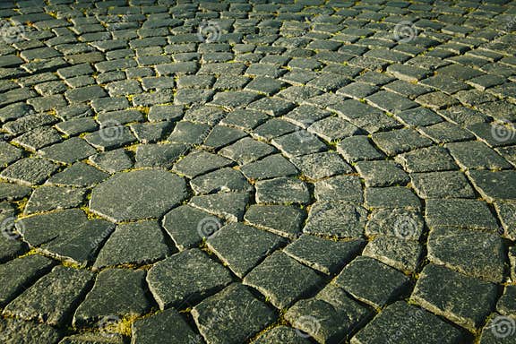 View of Texture of the City Pavement. Stock Photo - Image of path ...
