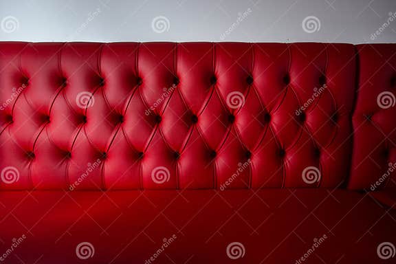 Red sofa background stock image. Image of symmetry, material - 281903087