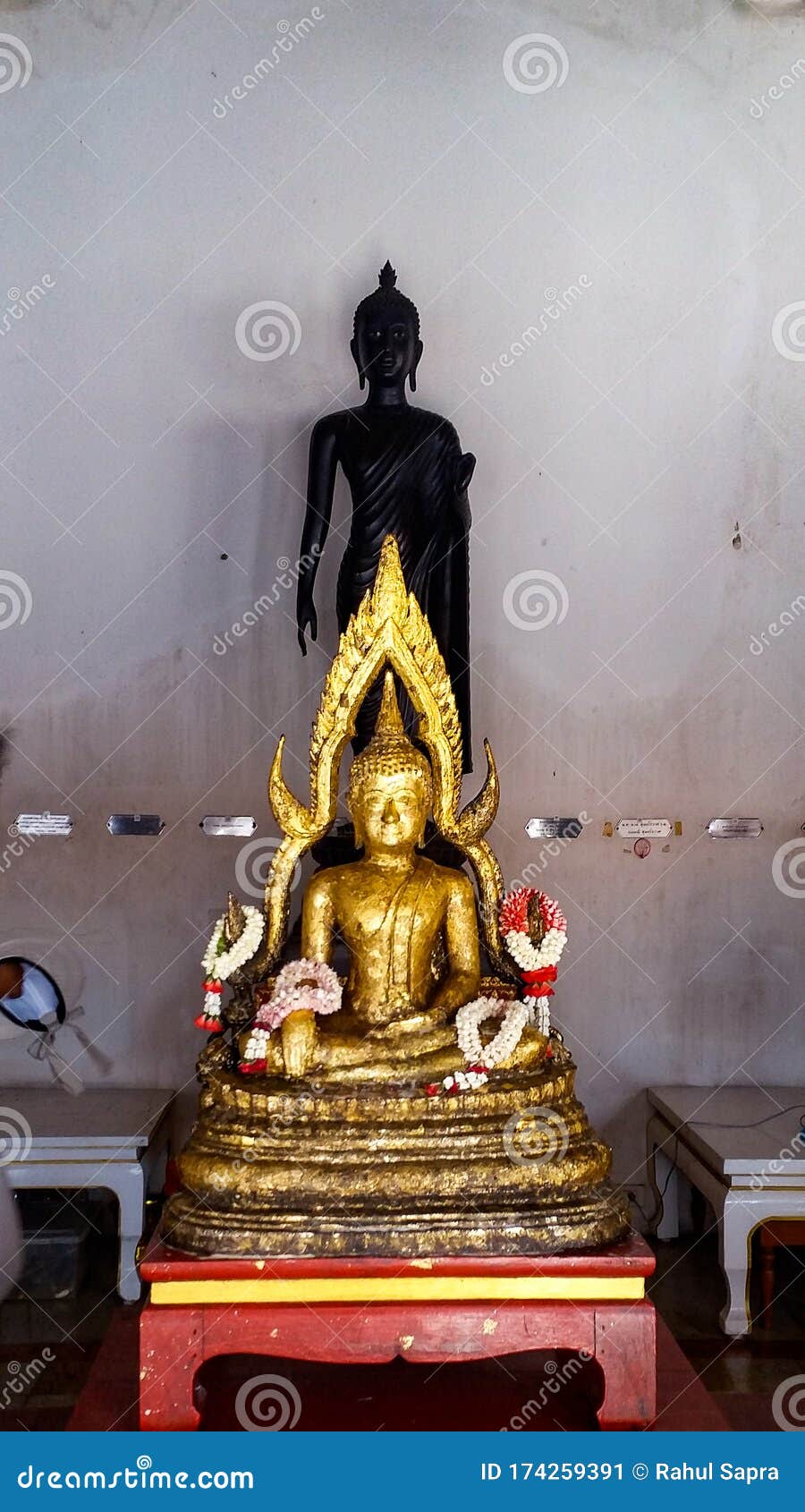 View of Thai Religion Temple from Inside in Bangkok Thailand, Thailand ...