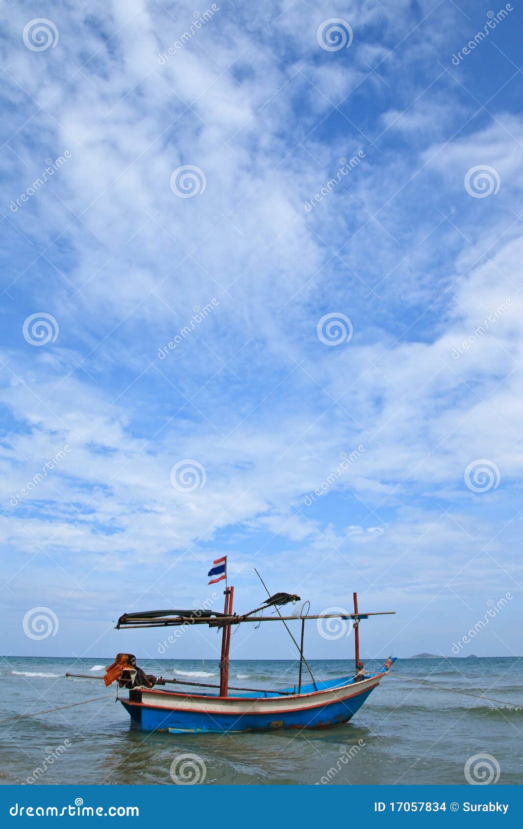 View of Thai sea stock photo. Image of sunny, thai, scene - 17057834