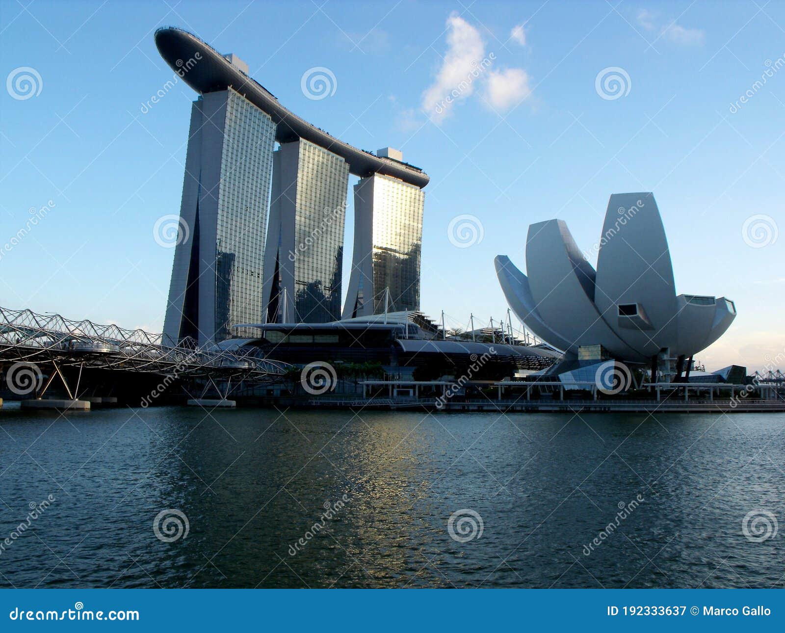View Of The Three Towers And The Structure That Forms The Terrace Of ...