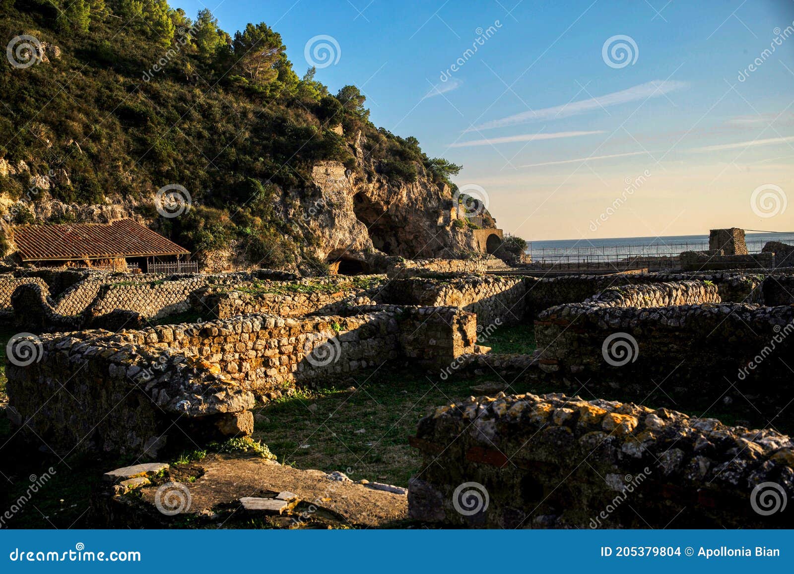A View of from Tiberius Palace Stock Photo - Image of palace, tiberius ...