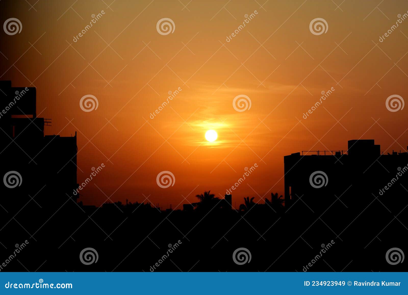 View at the Time of Sunrise Stock Image - Image of sunrise, dusk: 234923949