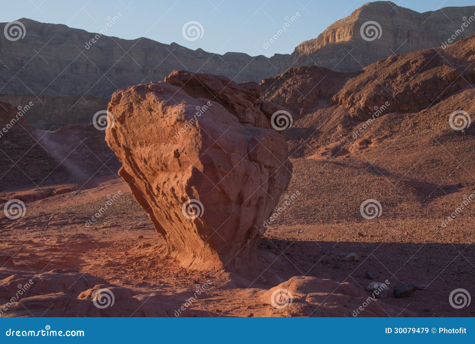 Timna National Park stock image. Image of sand, travel - 30079479