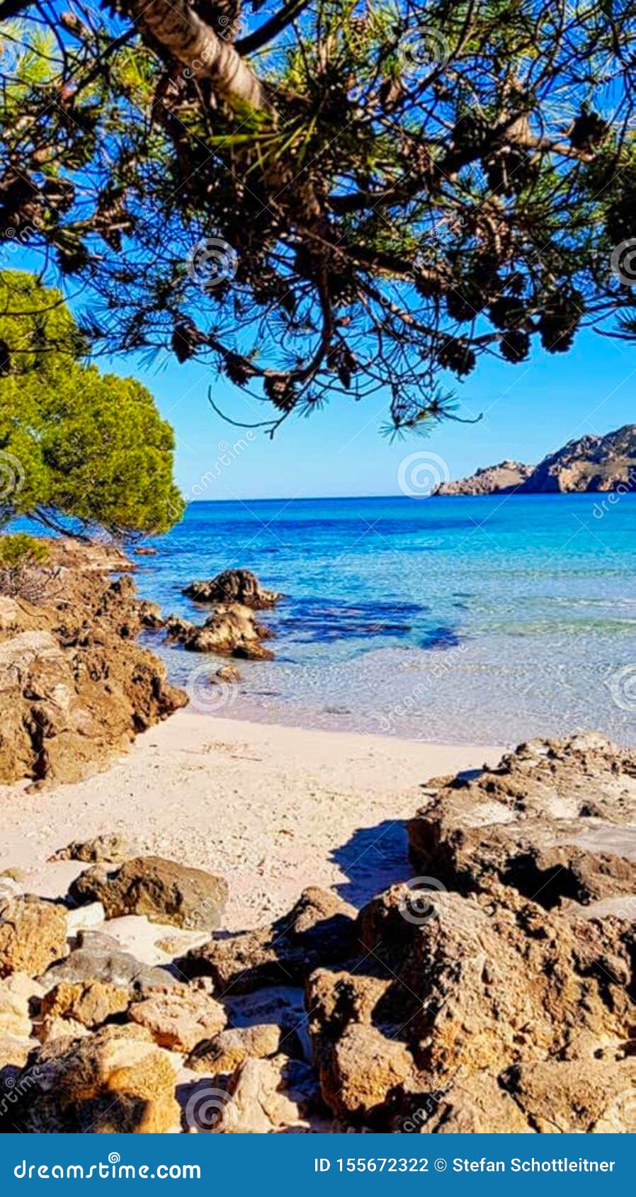 View to the bay at summer stock photo. Image of maritime - 155672322