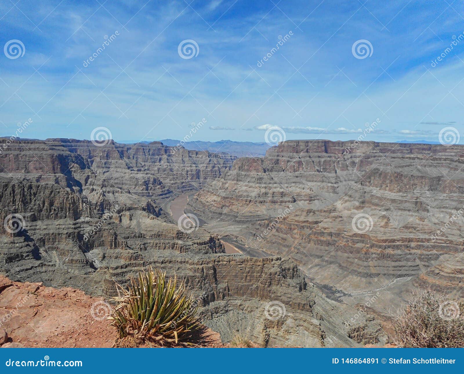 View To Grey Rocks in the Grand Canyon Stock Image - Image of gorge ...