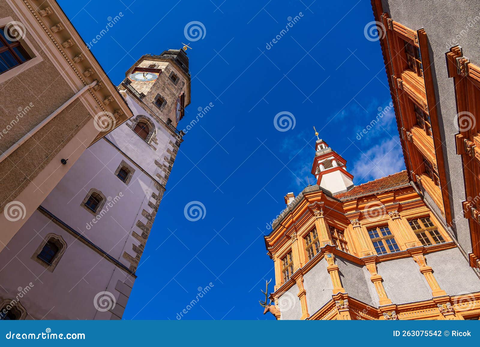View To Historical Buildings in Goerlitz, Germany Stock Photo - Image ...