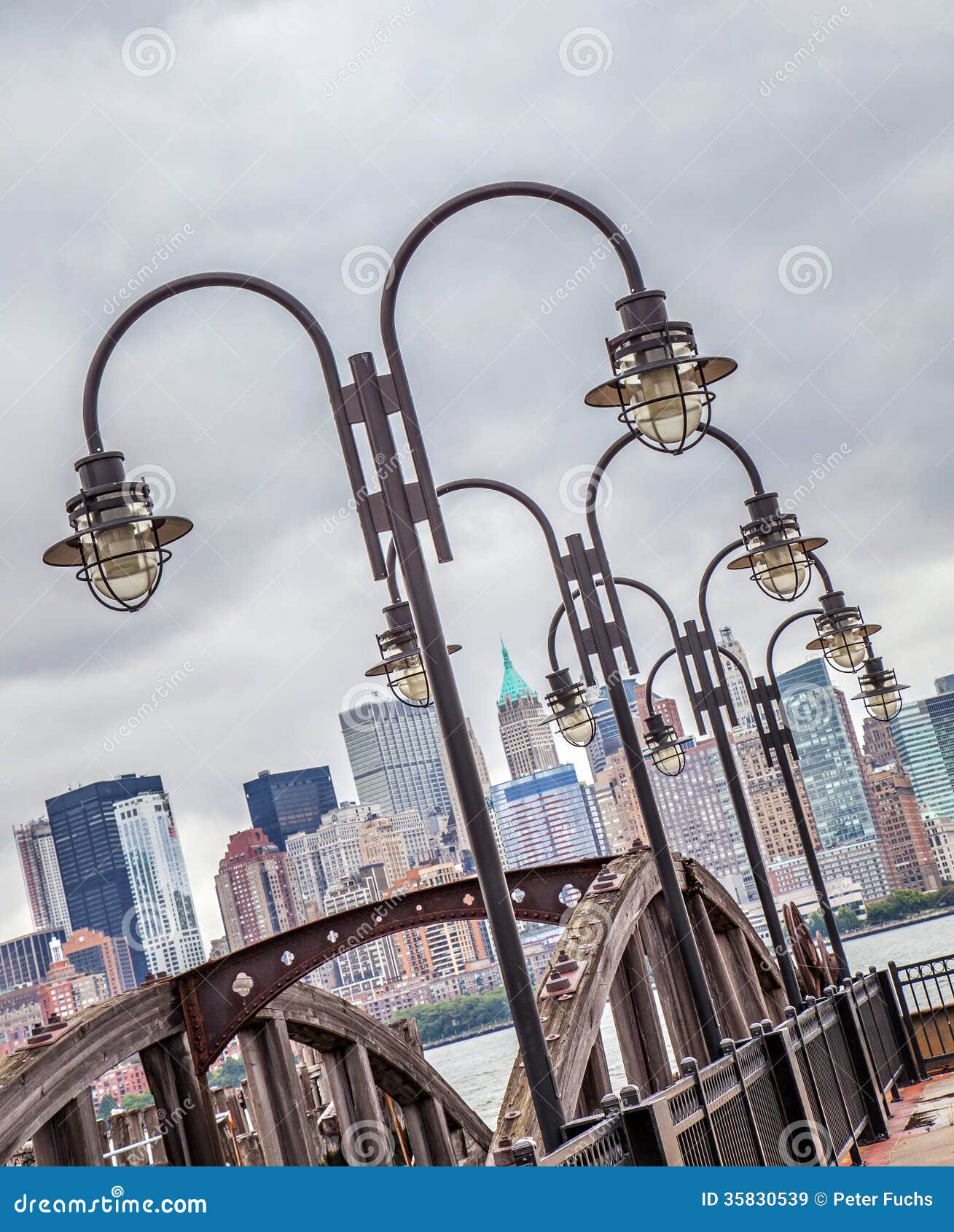 View to Manhattan stock image. Image of architecture - 35830539