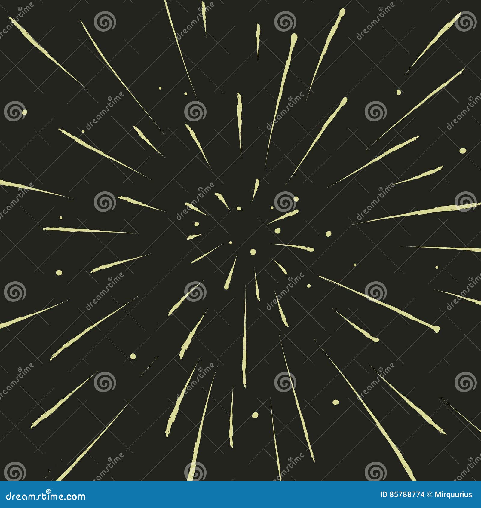 Speed Light Comic Book Style Explosion Beam Radial Zoom Background ...