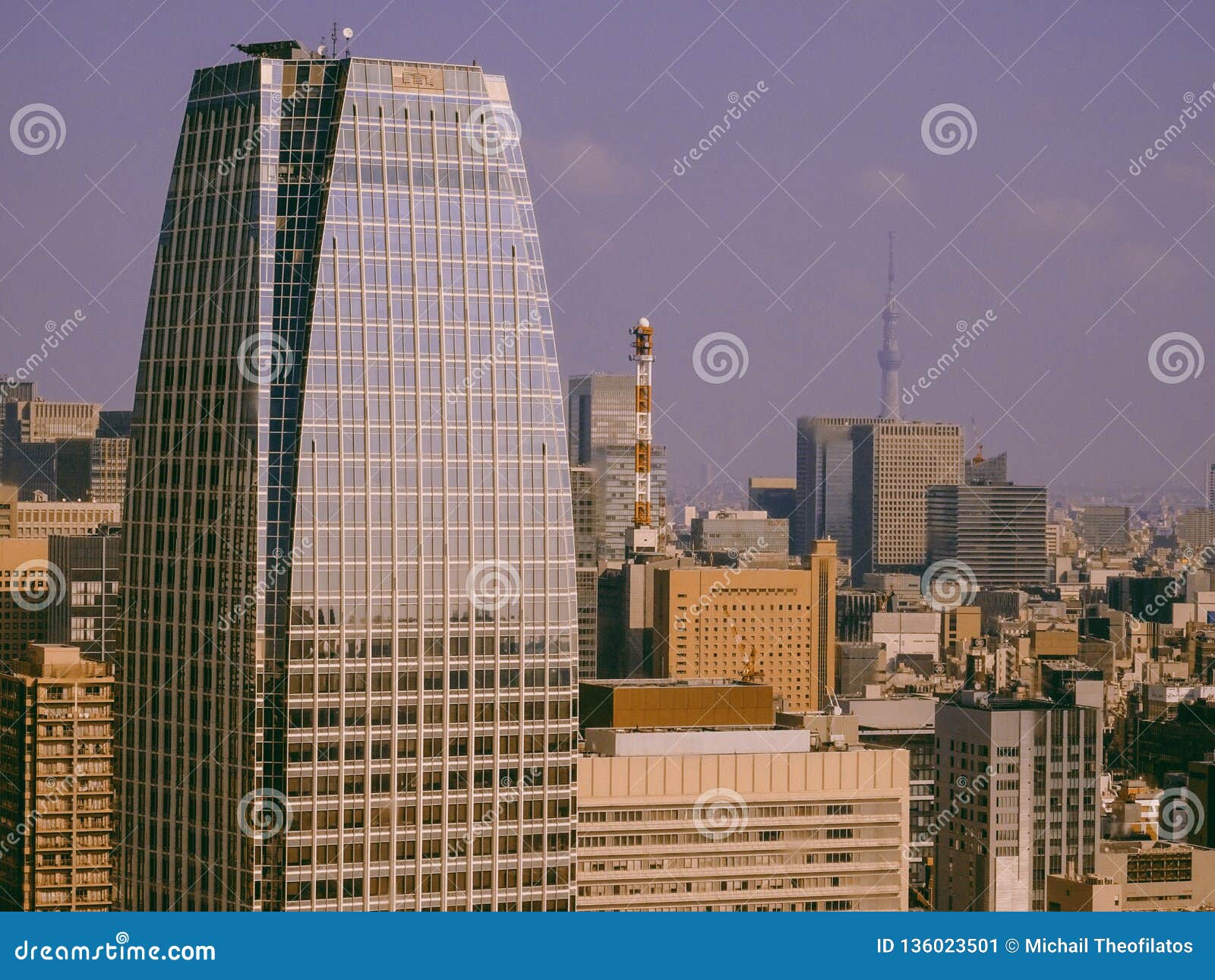 View from Tokyo Tower editorial photo. Image of landscape - 136023501