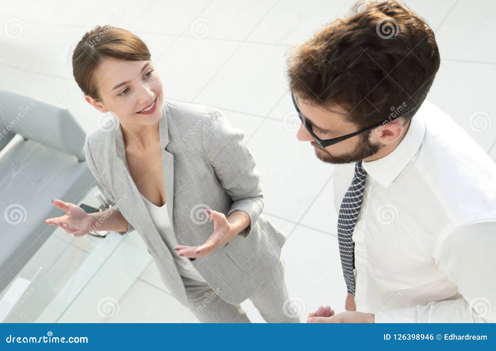 View from the Top.business Team Arguing in the Office. Stock Photo ...