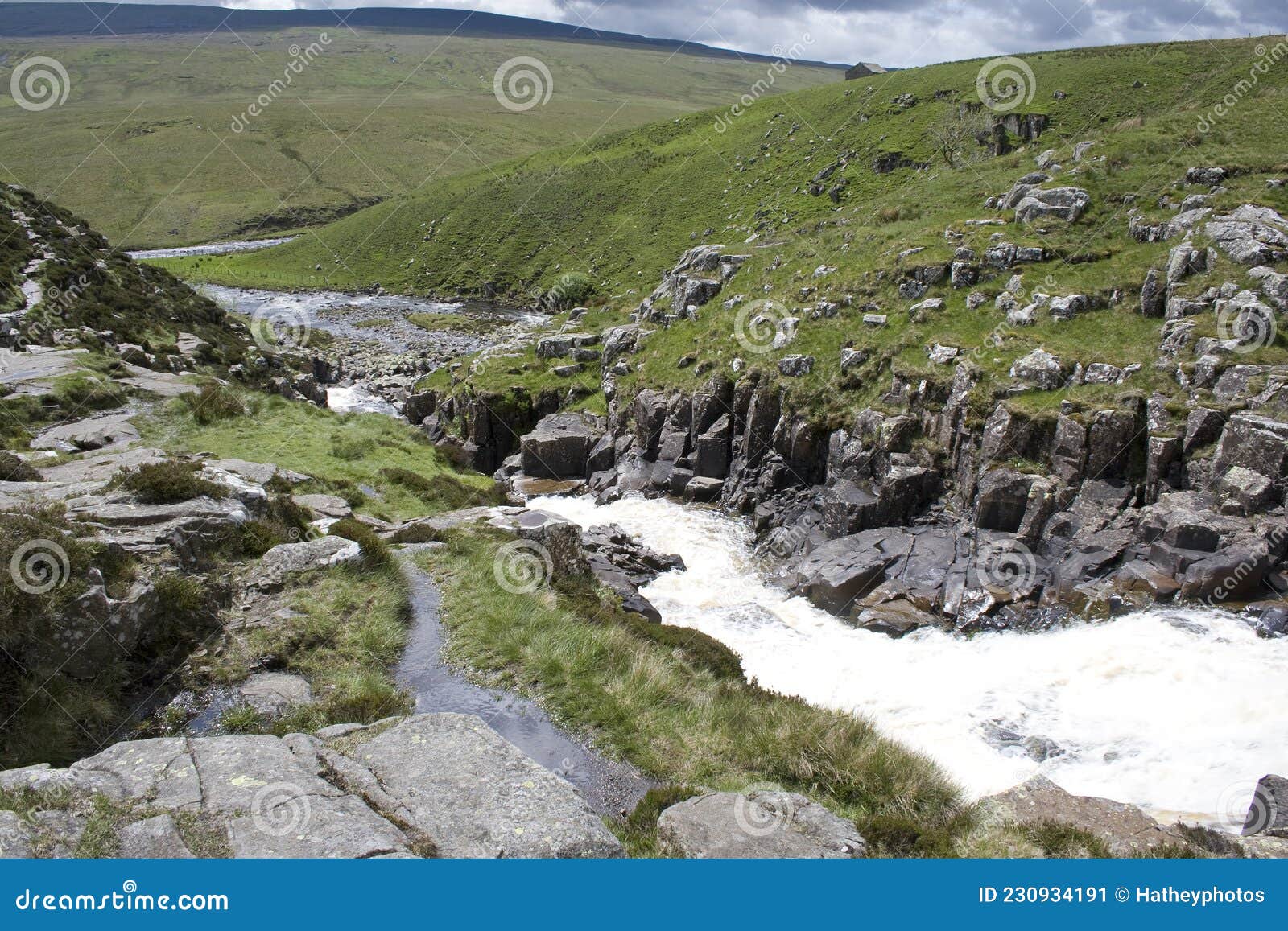 Cauldron Snout, Upper Teesdale, UK Stock Image - Image of teesdale ...