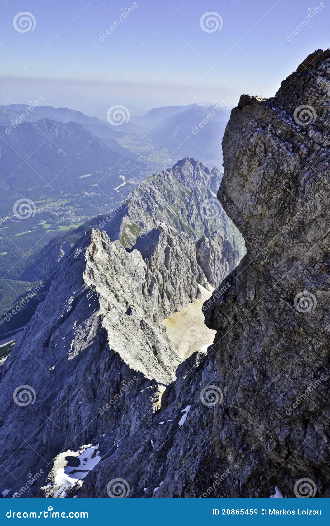 View from the Top of Germany Stock Image - Image of mountain, beautiful ...