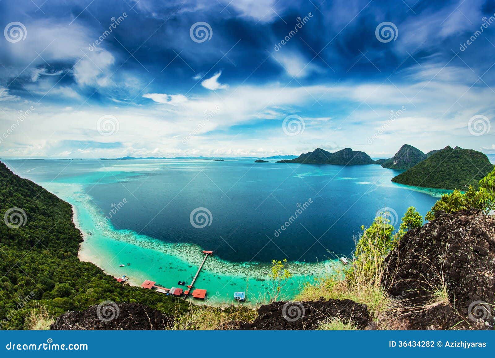 View from the top island stock photo. Image of corner - 36434282