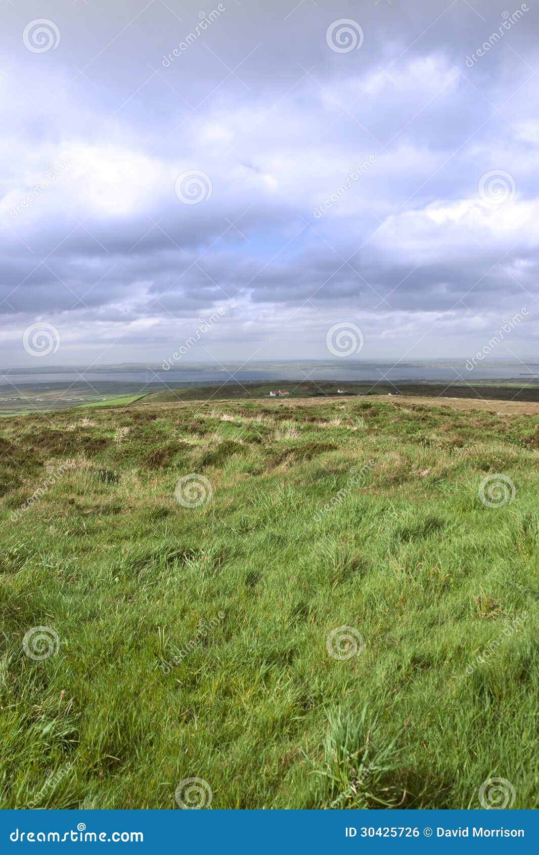 A View from the Top of Knockanore Hill Stock Photo - Image of ...