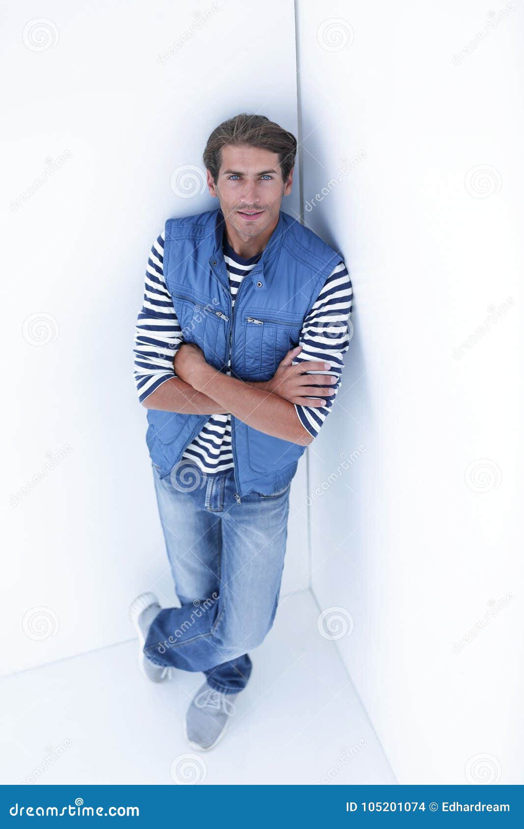 View from the Top.modern Smiling Guy Stock Photo - Image of fashion ...