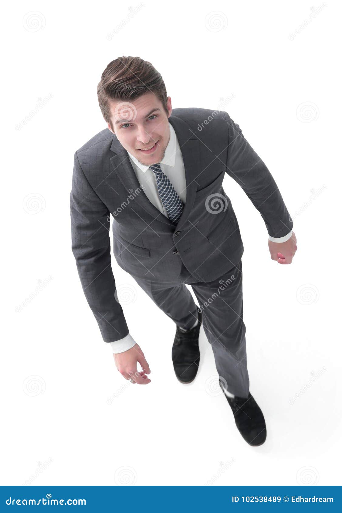 View from the Top.young Businessman Stock Image - Image of happy, adult ...