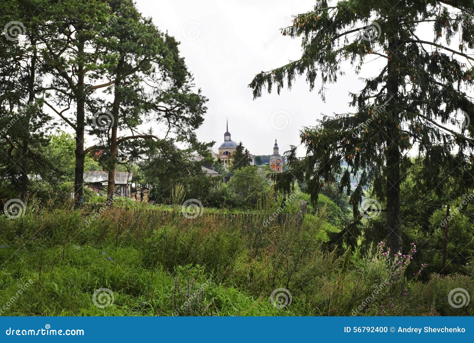 View of Torzhok Town. Russia Stock Photo - Image of tree, historic ...