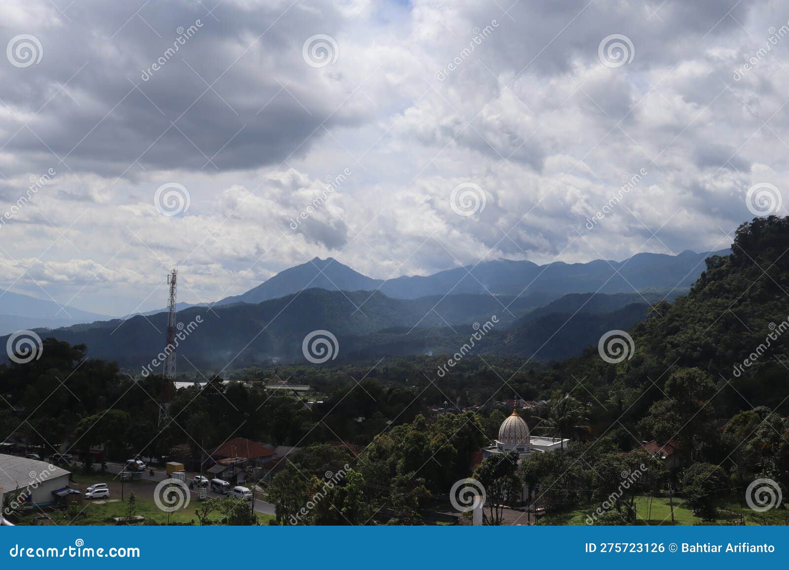 View of Tourist Attractions D Castelo, Subang, West Java Editorial ...