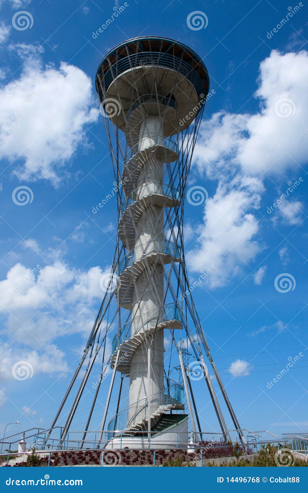 View-tower stock photo. Image of tower, lookout, outdoor - 14496768