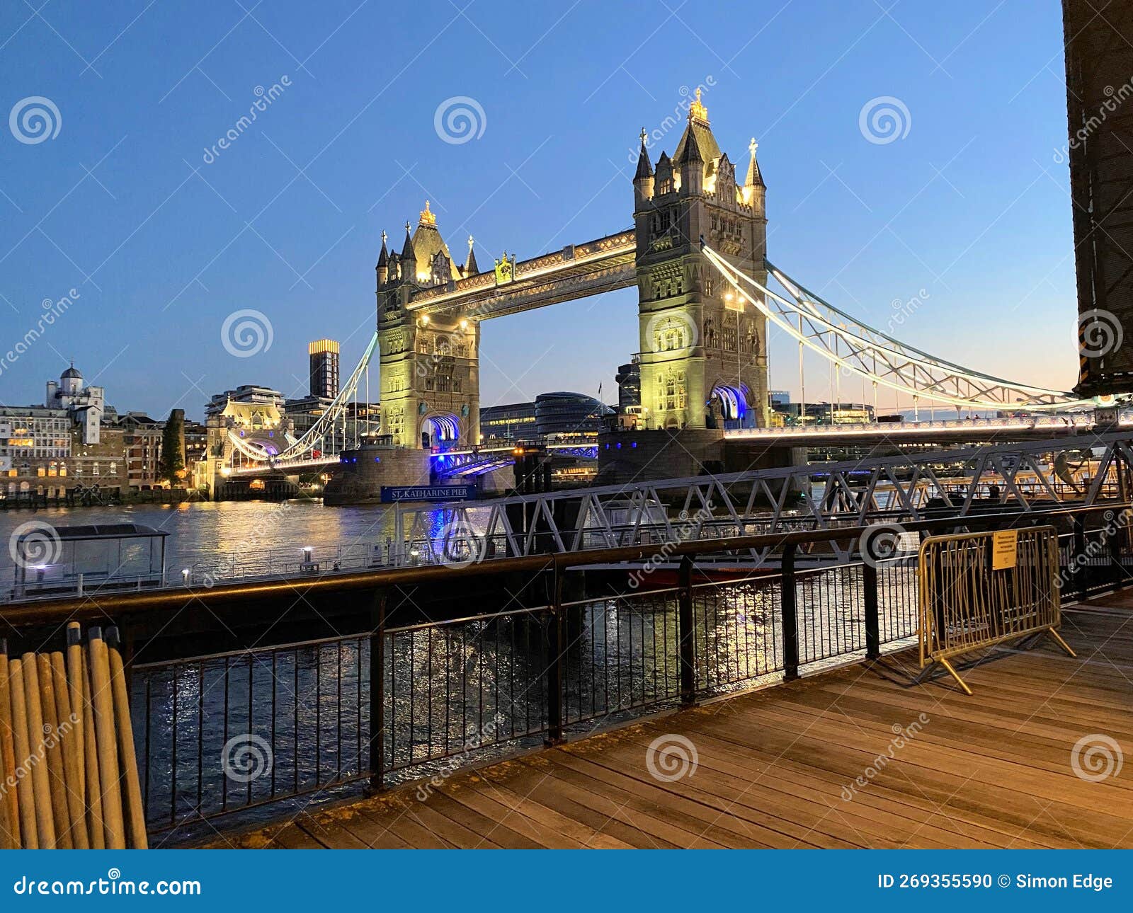 A View of Tower Bridge in London Stock Photo - Image of river, thames ...