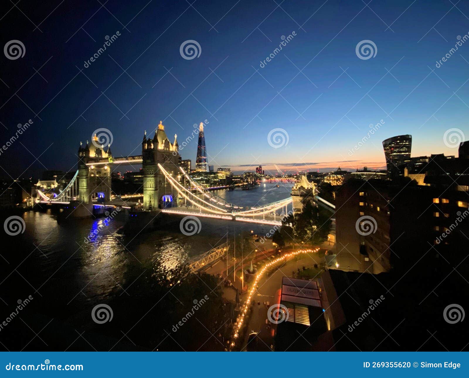 A View of Tower Bridge in London Editorial Image - Image of outdoor ...