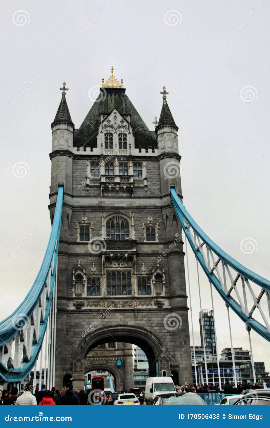 A view of Tower Bridge editorial stock photo. Image of bridge - 170506438