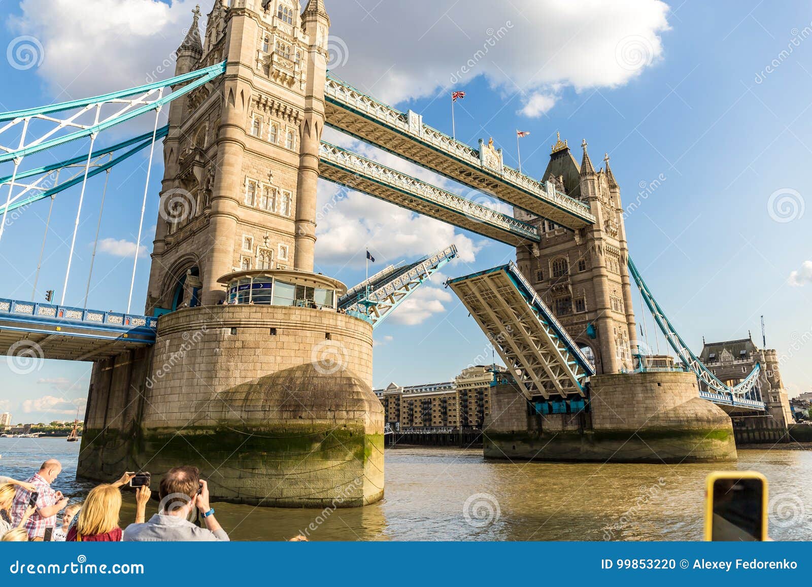 View of Tower Bridge at Sunset, London Editorial Image - Image of great ...