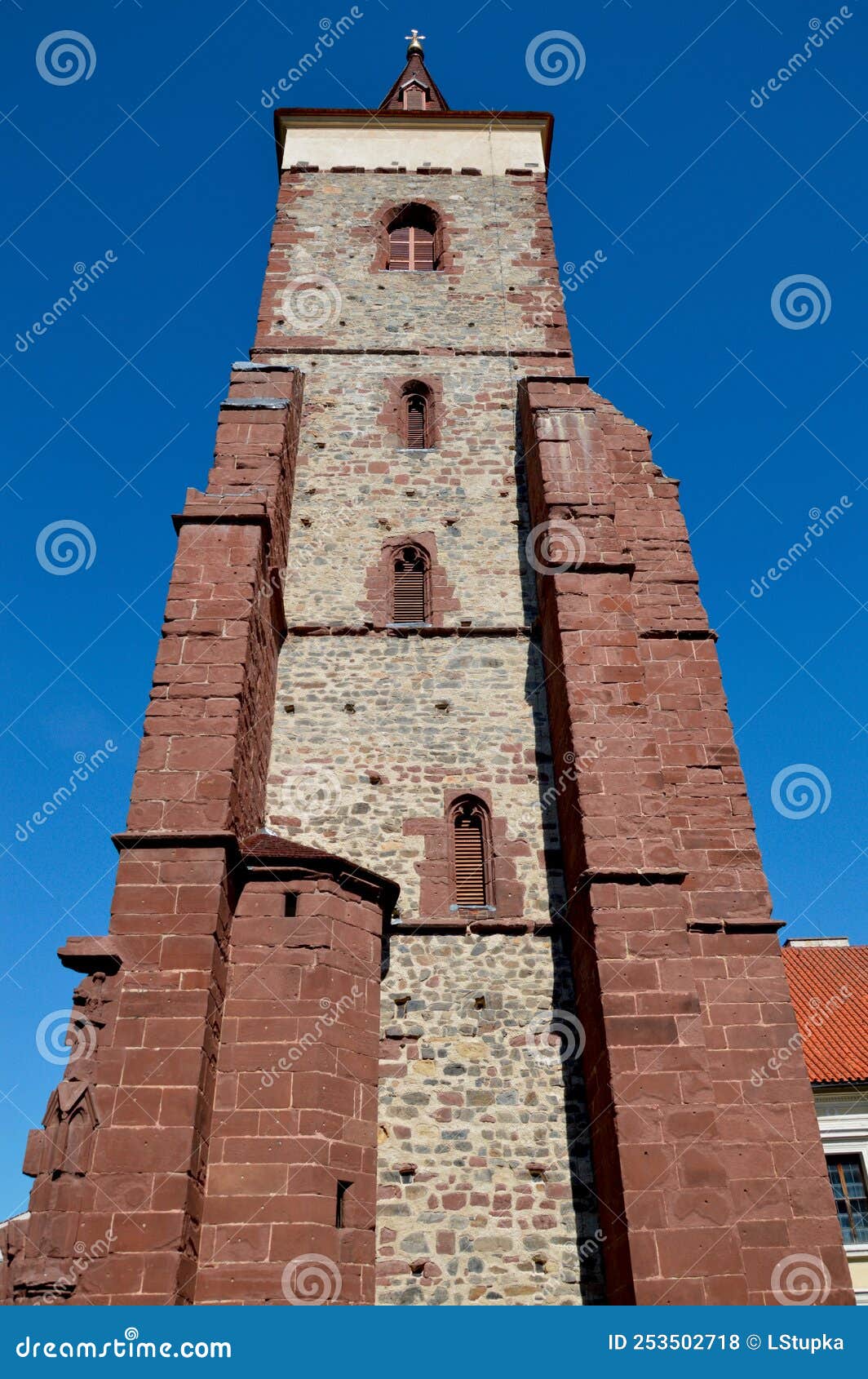 The Tower of the Sazava Monastery Stock Photo - Image of procopius ...