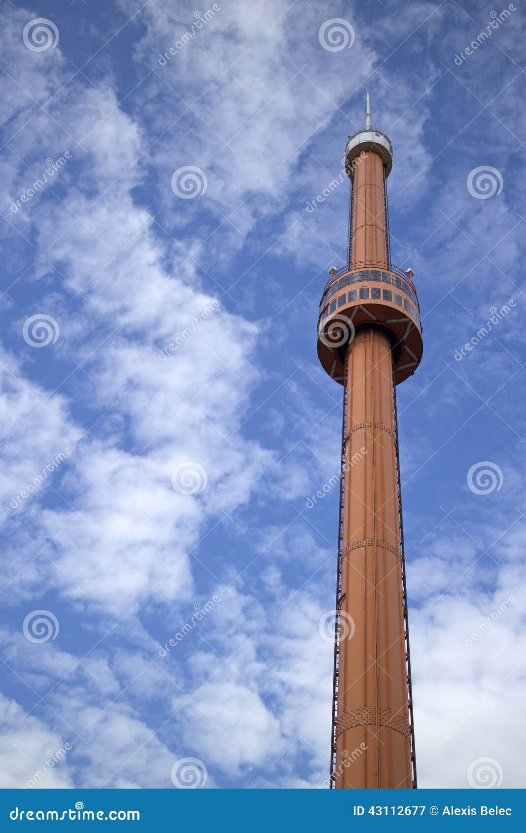 View tower stock image. Image of tower, yellow, sightseeing - 43112677