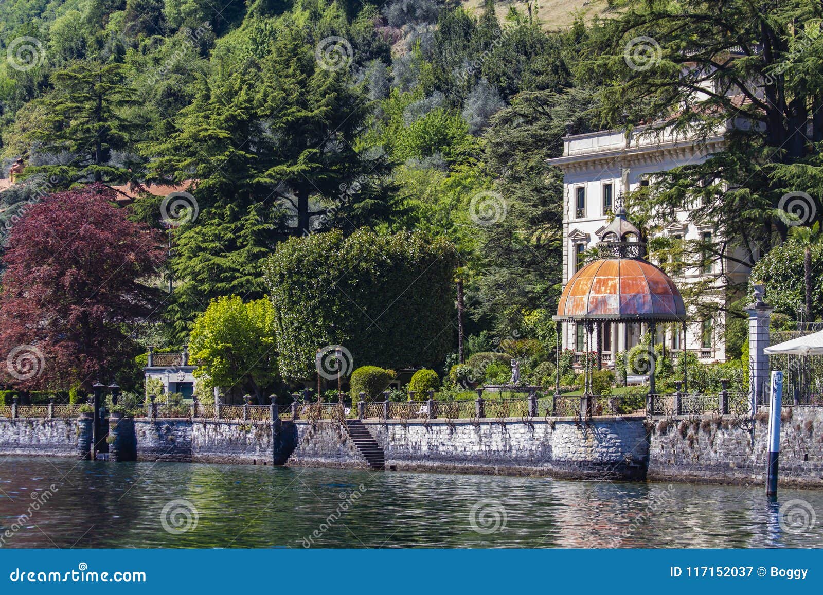 Town Sala Comacina on Como Lake in Italy Stock Image - Image of travel ...