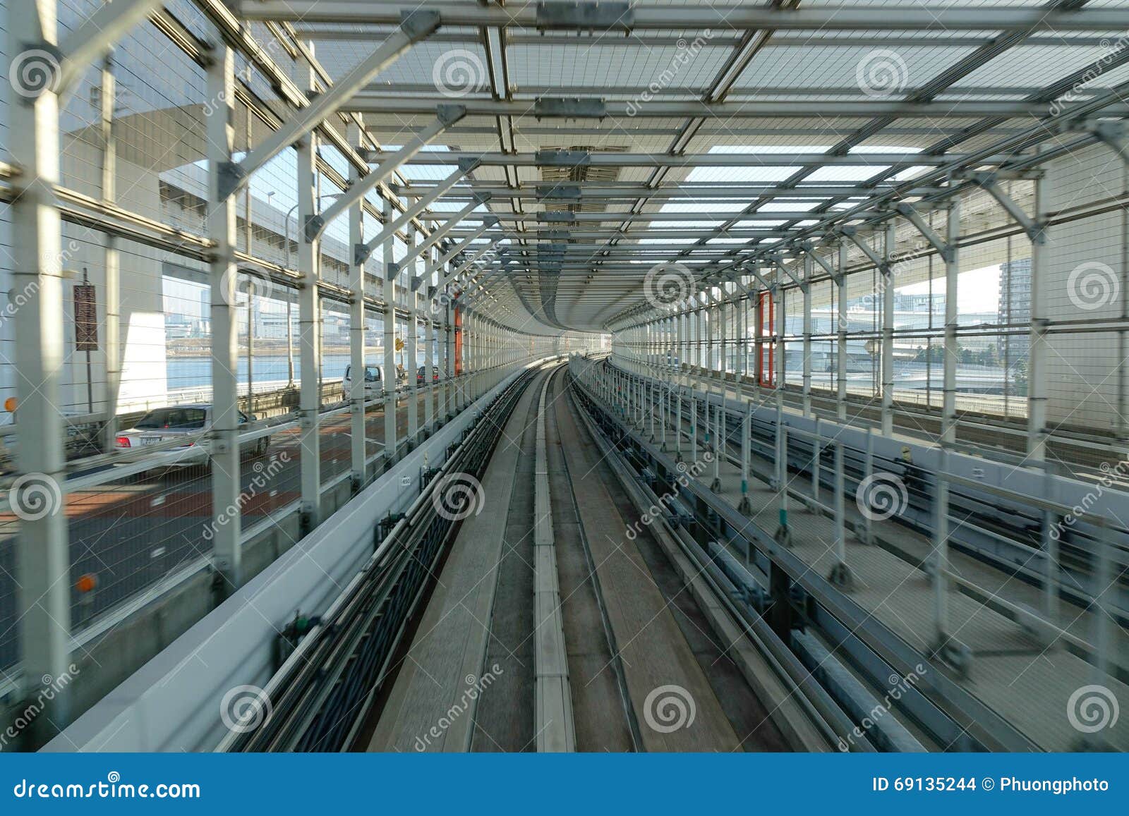 View of Track of Skytrain at Tokyo Station, Japan Editorial Stock Image ...