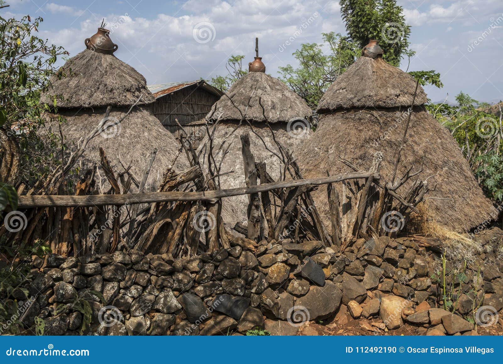 Traditional Konso Tribe House, Ethiopia Stock Photo - Image of tribe ...