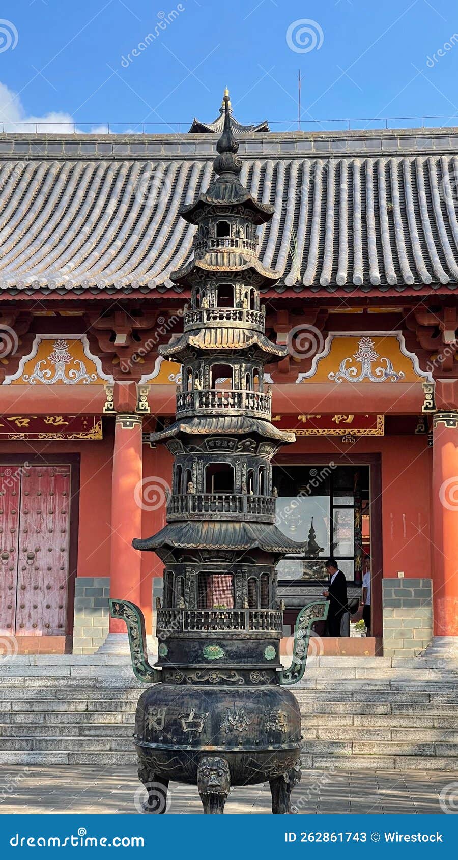 View of the Traditional Statue in Beijing Stock Image - Image of china ...