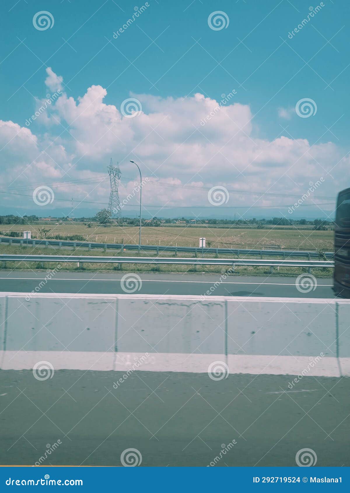 View of the Trans Java Toll Road Stock Photo - Image of java, road ...