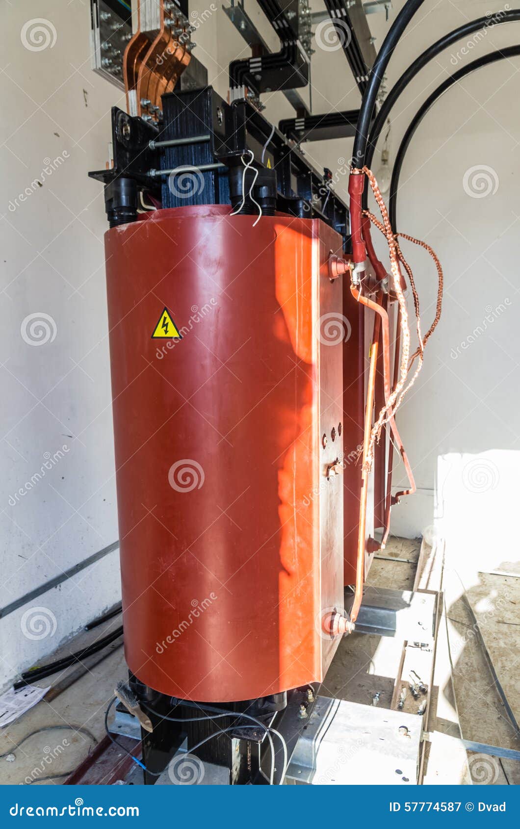 Top View Of Transformer Core Sheet Type Of Winding Stock Photo ...