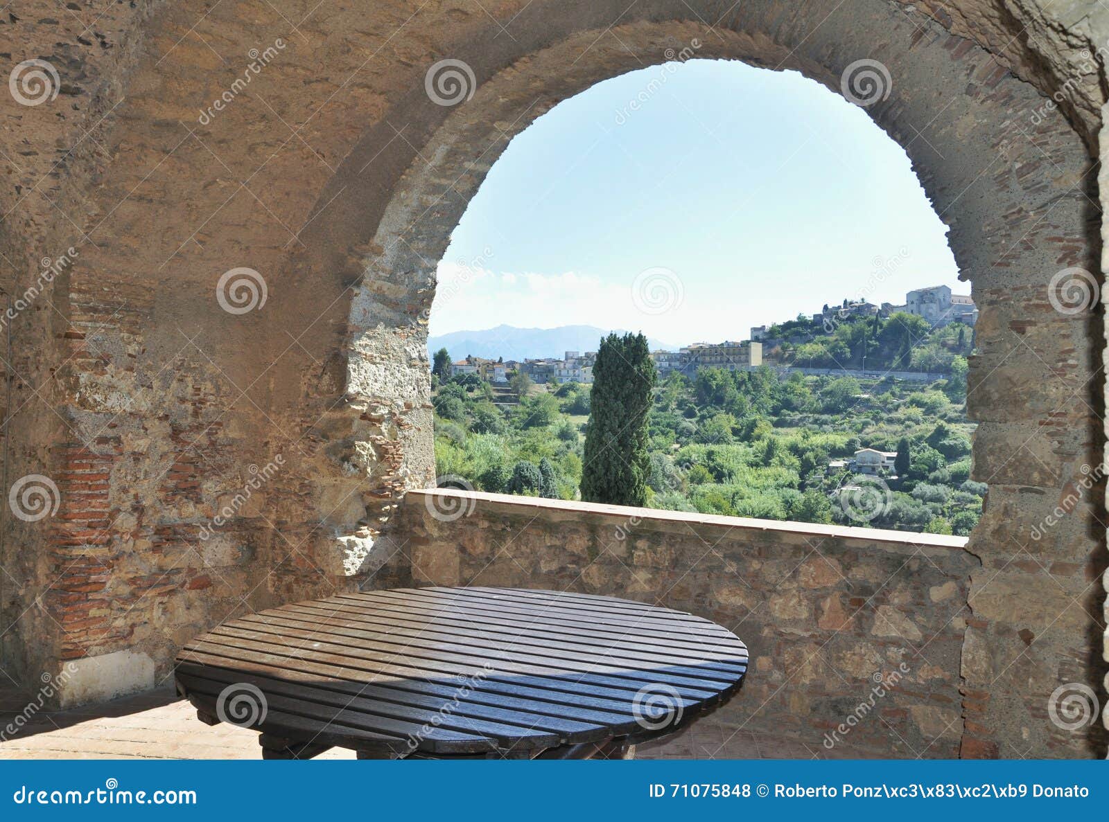 A View Trough The Steel Reinforcement On Construction Site Royalty-Free ...