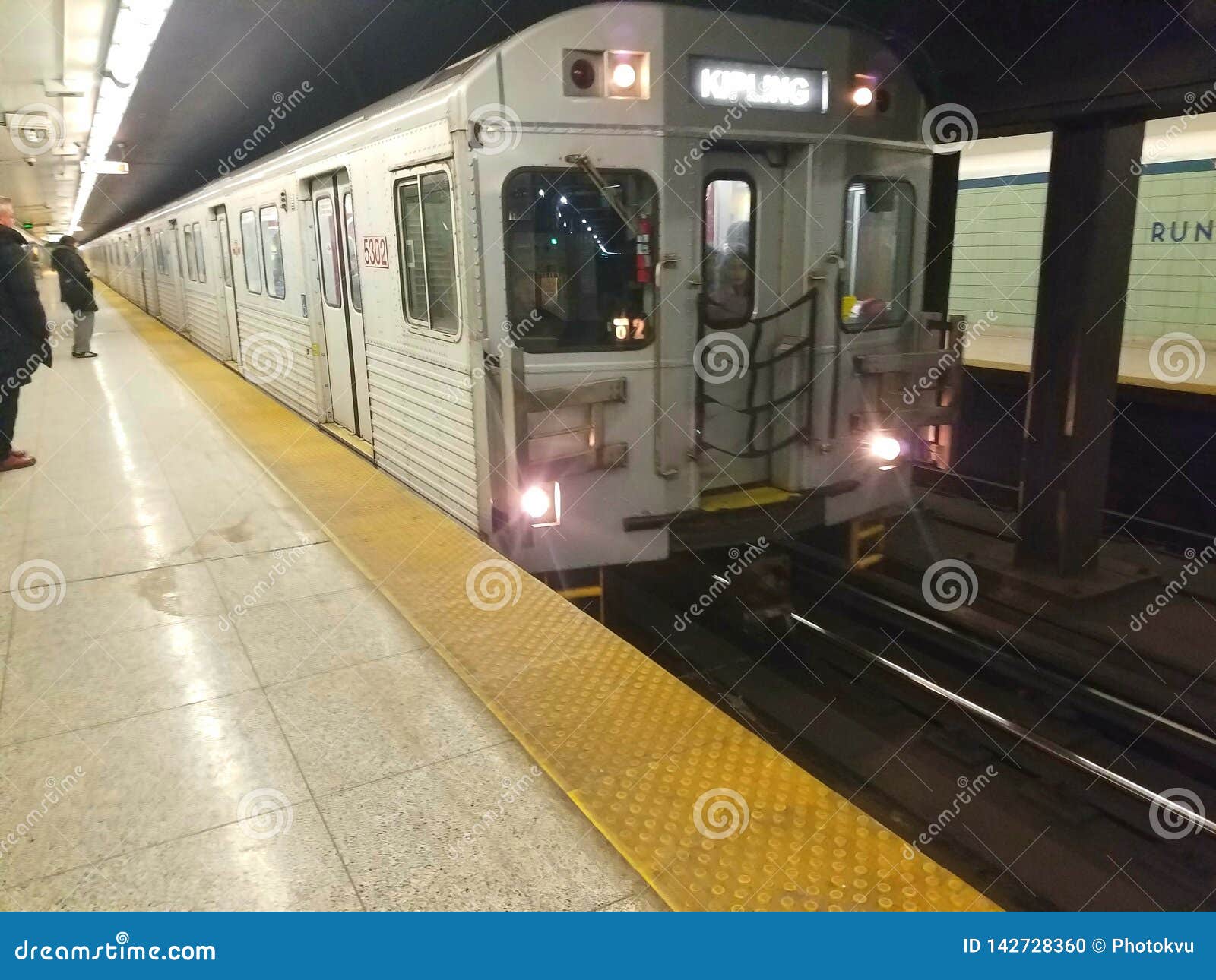 Subway train in Toronto stock photo. Image of canada - 142728360