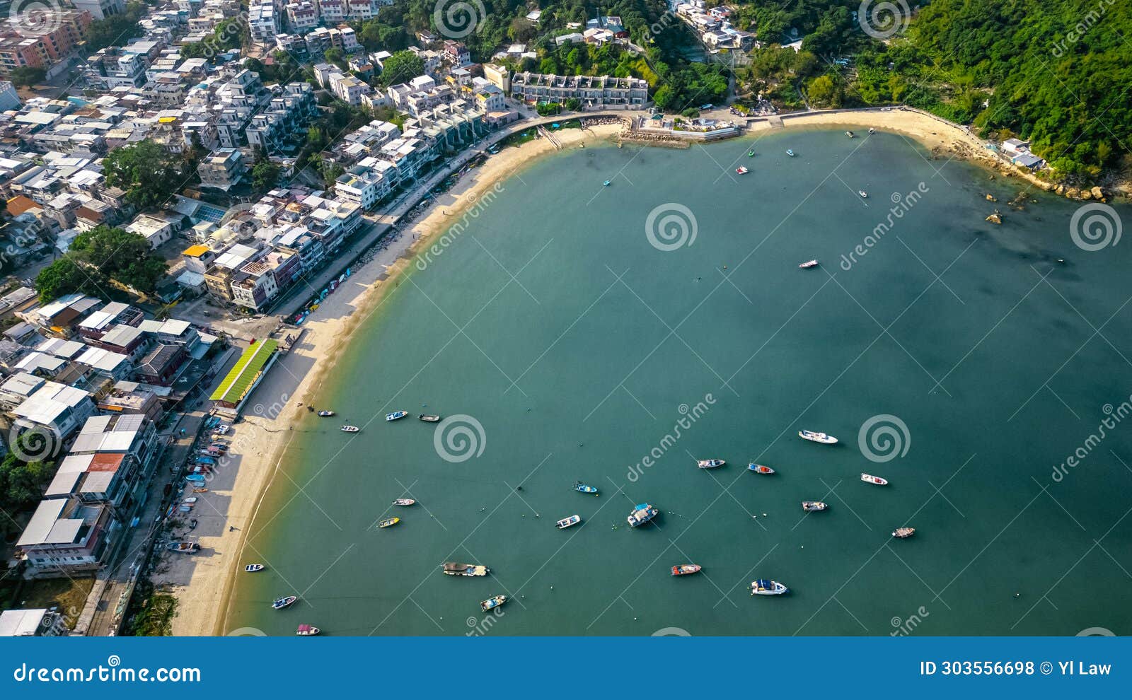 View of Tung Wan Beach at Hong Kong Jan 6 2024 Editorial Stock Photo ...