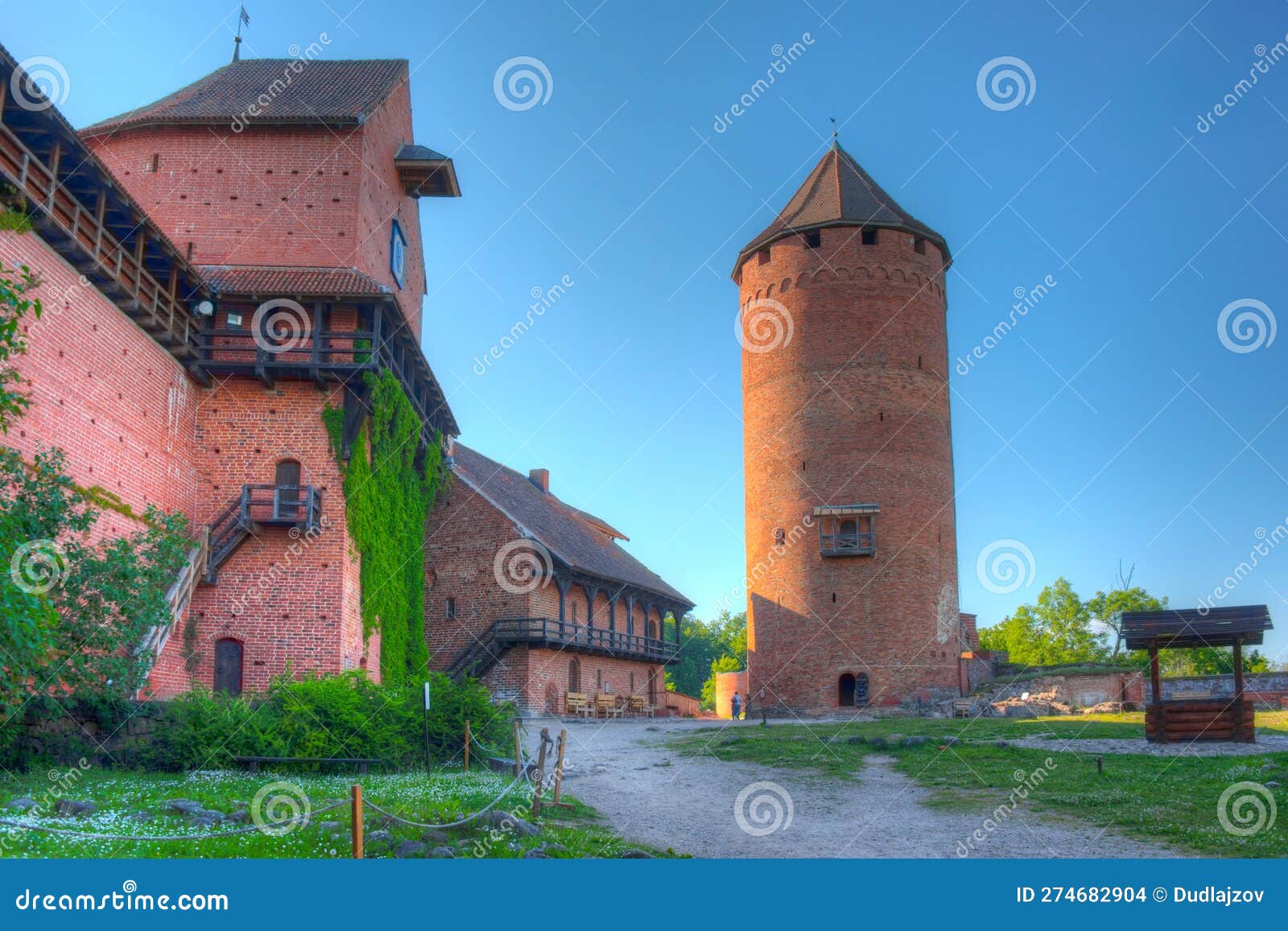 View of the Turaida Castle in Latvia Stock Photo - Image of latvia ...