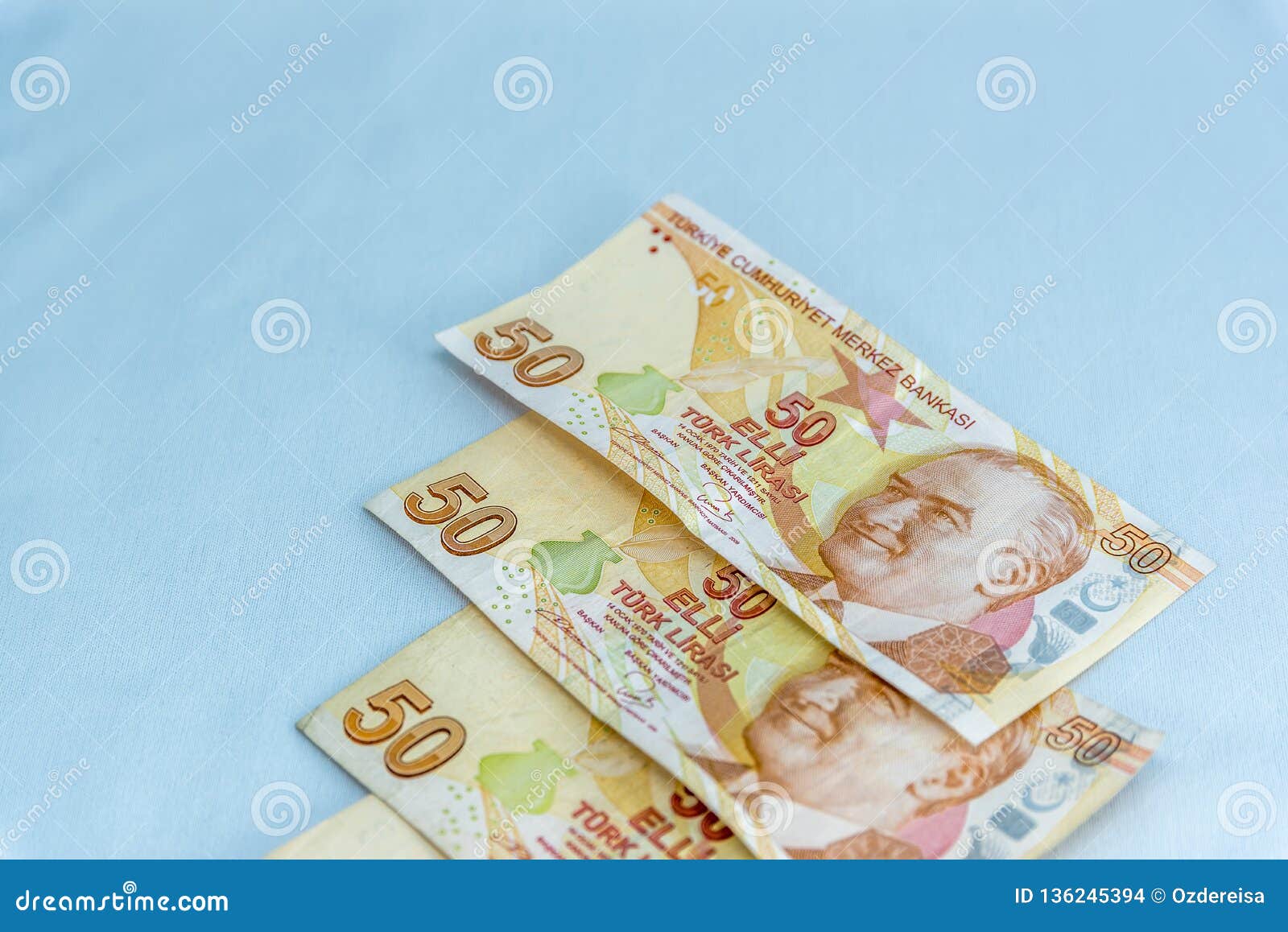 View of Turkish Banknotes in Stack Stock Photo - Image of lira, copy ...