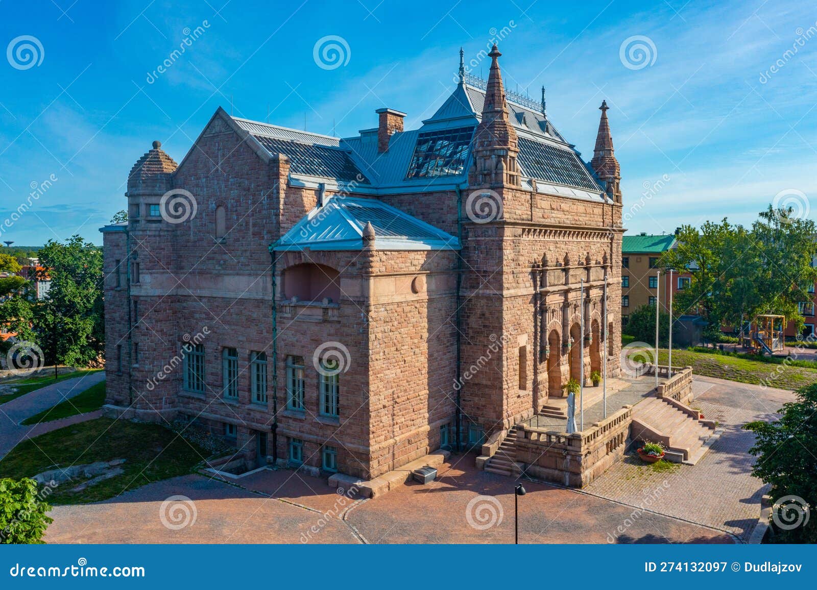 View of Turku Art Museum in Finland Editorial Photography - Image of ...