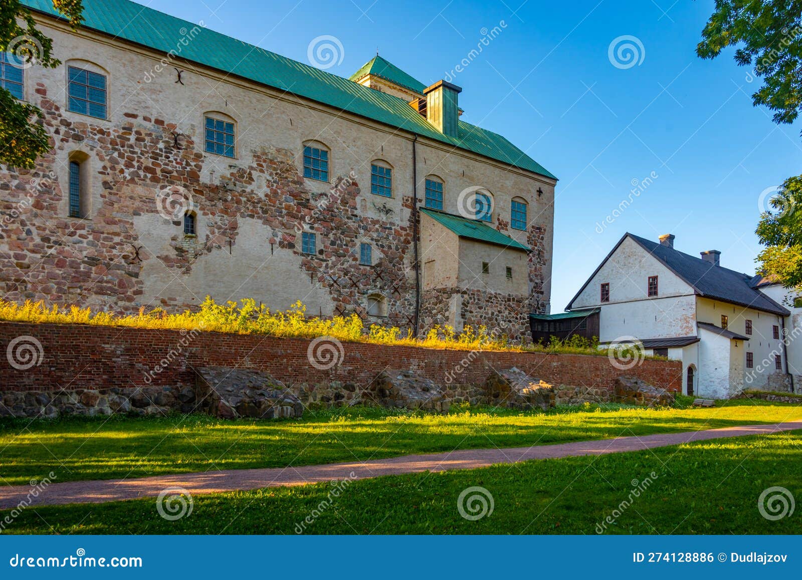 View of Turku Castle in Finland Stock Photo - Image of landscape ...